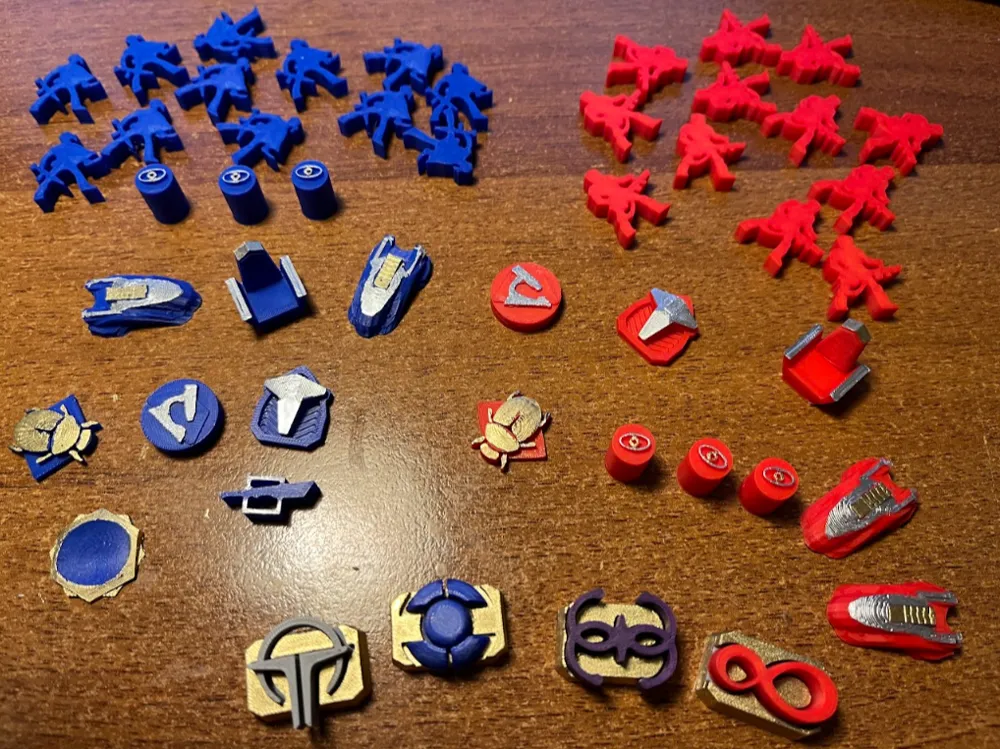 Dune Imperium Tokens Mega Pack by Grd Alex MakerWorld: Download Free 3D ...