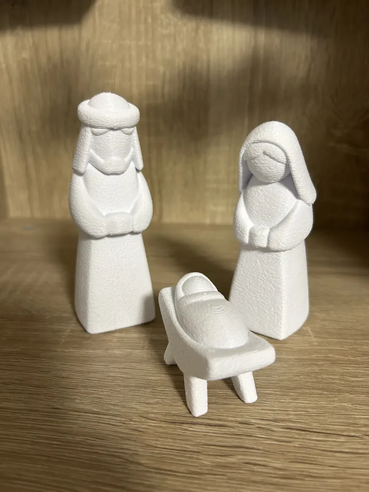 Christmas Nativity Scene Crib - Free 3D Print Model - MakerWorld