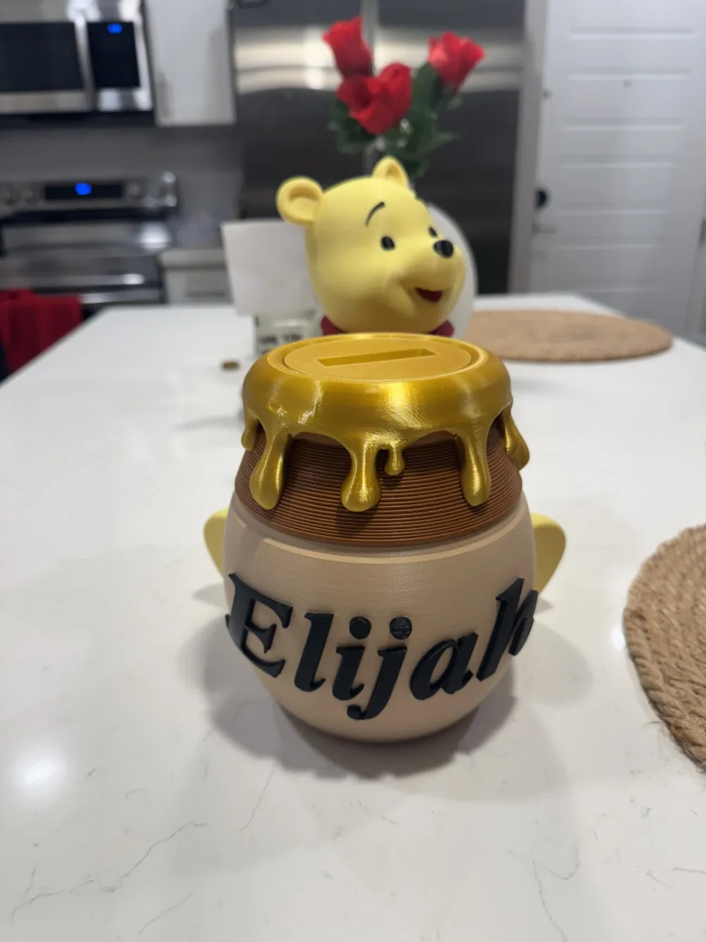 Hucha de Winnie the Pooh - Modelo de impresión 3D gratuito - MakerWorld