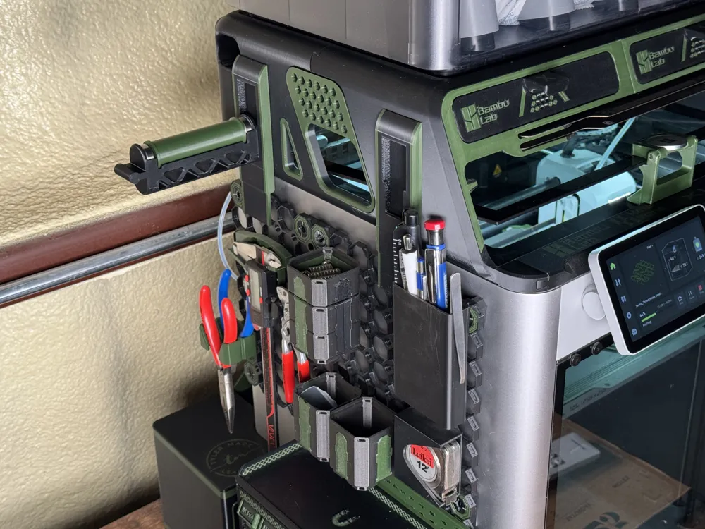 AMS Riser Side Mount for Multiboard Remixed by Tyler Made MakerWorld ...