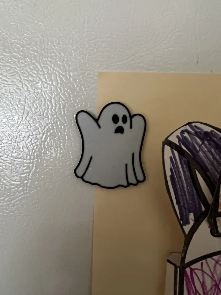 Spooked Ghost Magnet Remixed by NUKDDD - MakerWorld