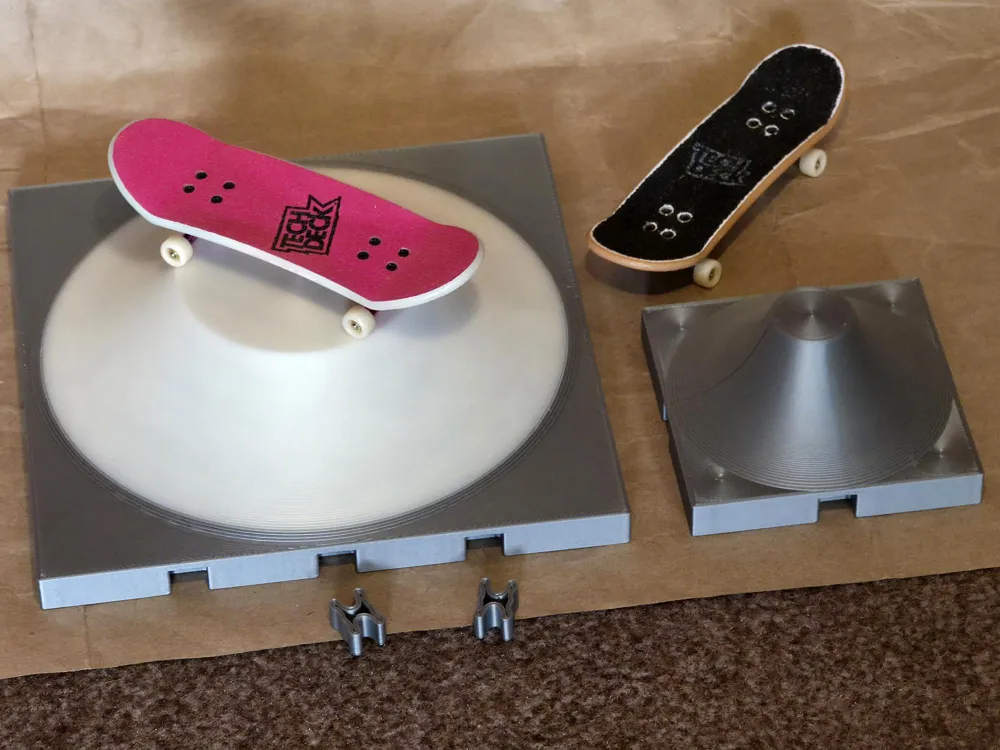 Fingerboard Volcano - Modular Remixed by eSeL__ MakerWorld: Download ...