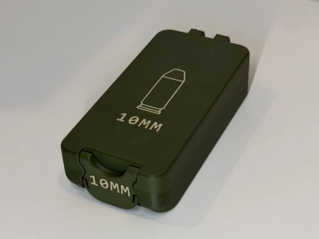 Ammo Box - 10mm - 50 Rounds - Free 3D Print Model - MakerWorld