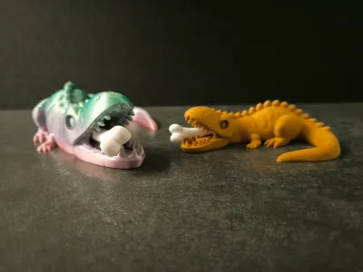 Snoring Dino - ratchet by SevroMakerWorld: Download Free 3D Models