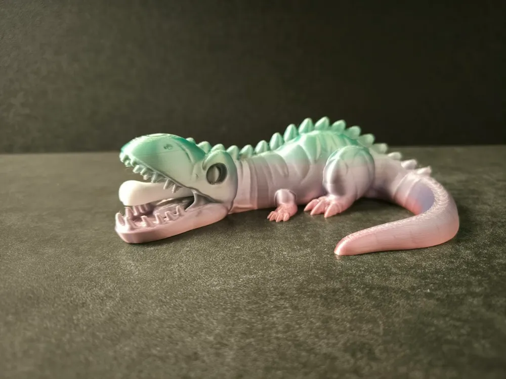 Snoring Dino - ratchet by Sevro MakerWorld: Download Free 3D Models