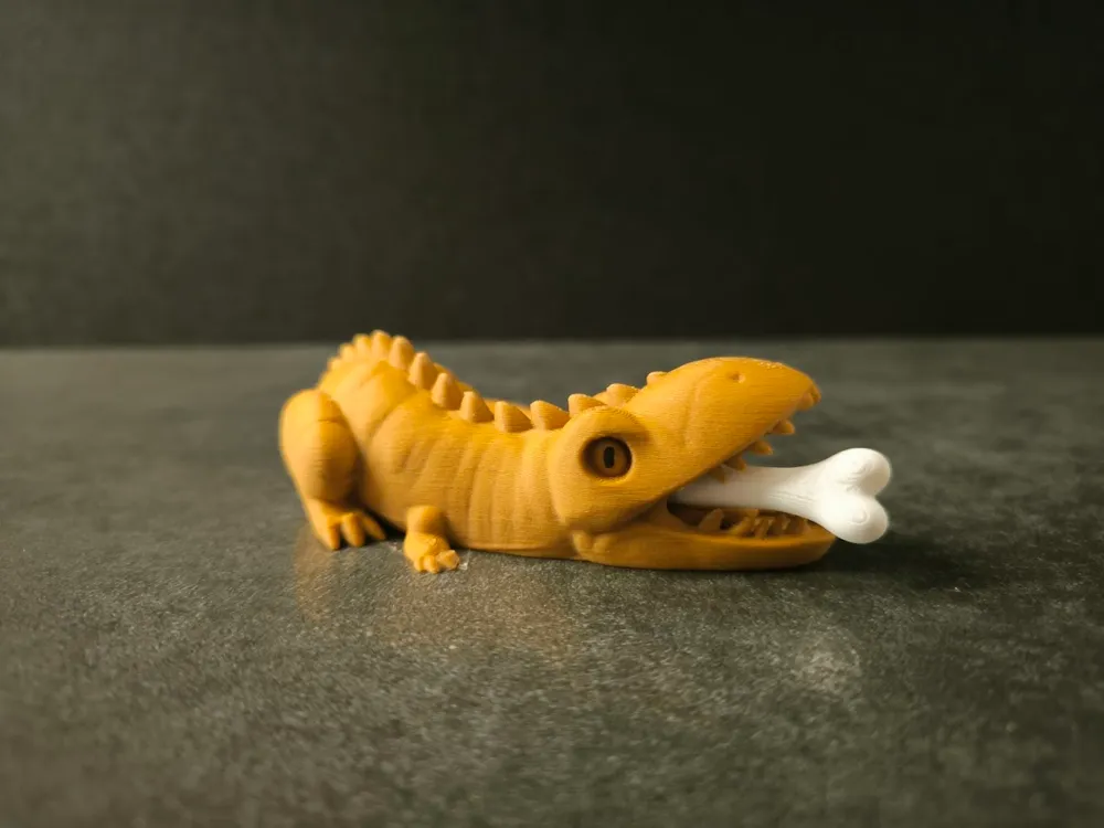 Snoring Dino - ratchet by Sevro MakerWorld: Download Free 3D Models