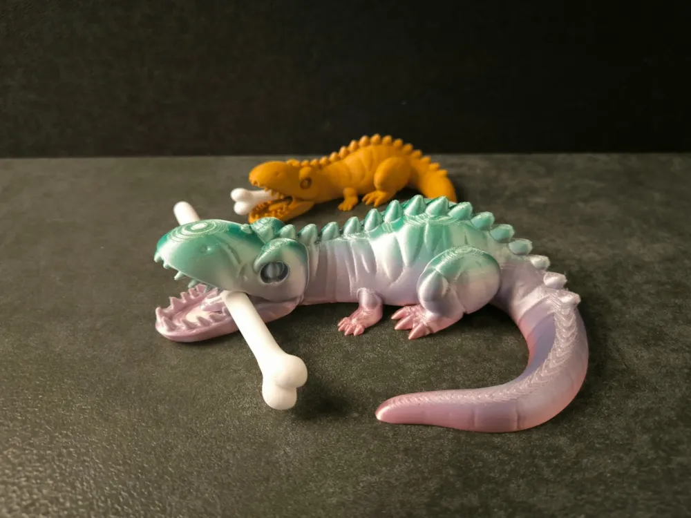 Snoring Dino - ratchet by Sevro MakerWorld: Download Free 3D Models