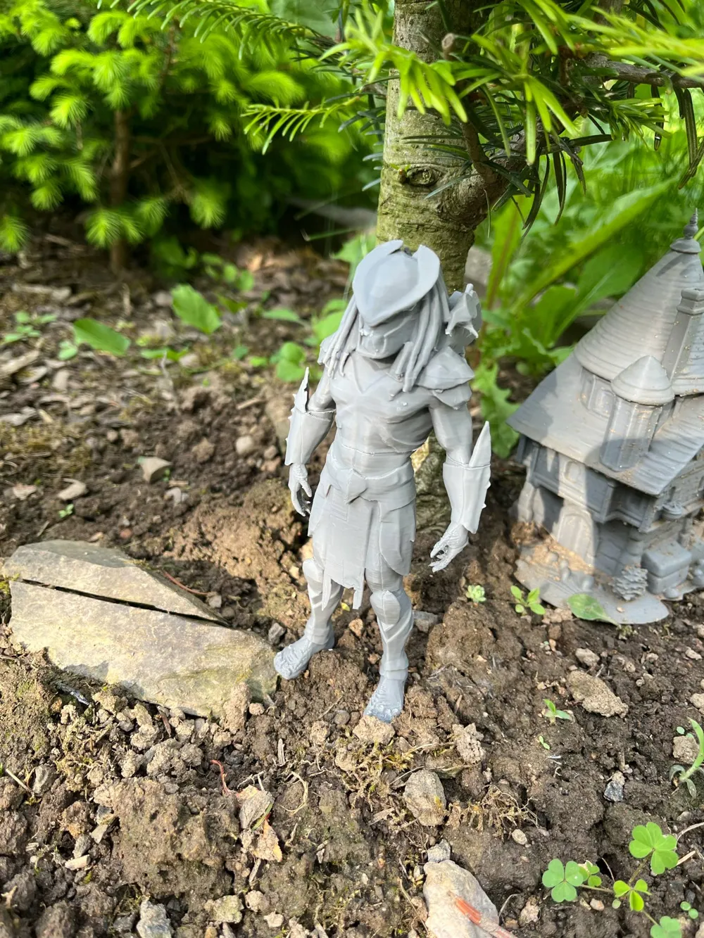 Realistic character Predator, a space warrior by Ainon3Dprint ...