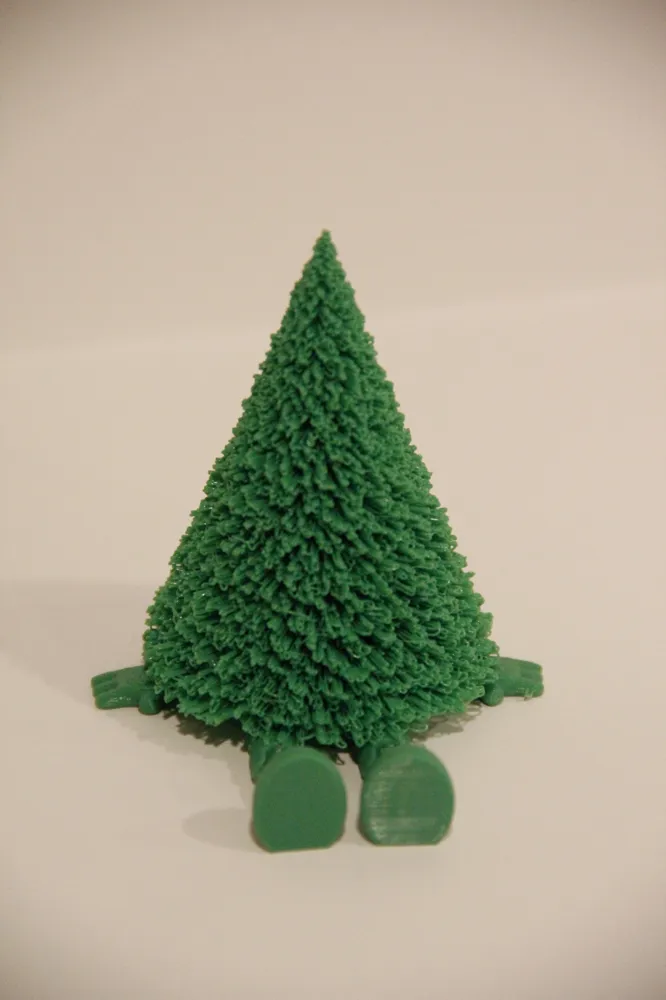 Christmas tree with Articulated legs - Free 3D Print Model - MakerWorld
