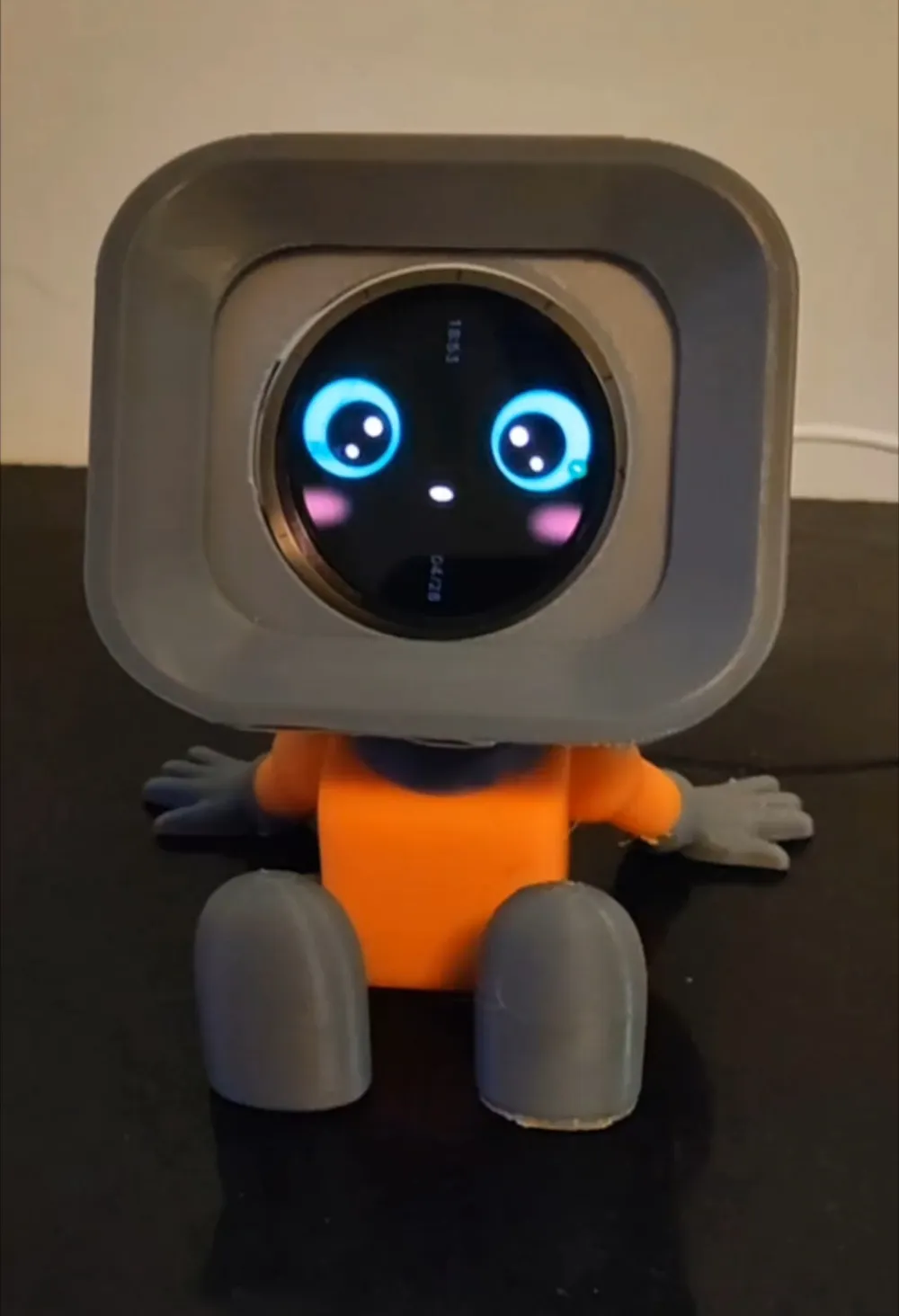 Xiaomi Watch Robot Stand Watch Stand - Free 3D Print Model - MakerWorld