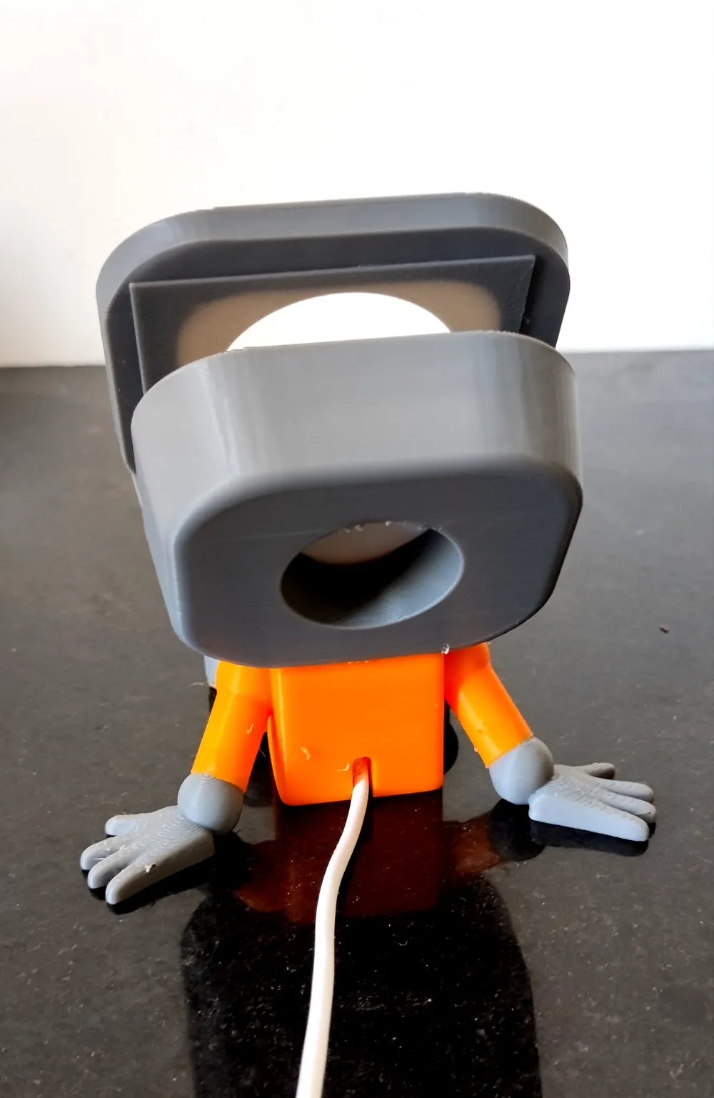 Xiaomi Watch Robot Stand Watch Stand - Free 3D Print Model - MakerWorld