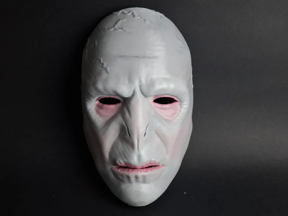 Voldemort mask Harry Potter by Ghigne - MakerWorld