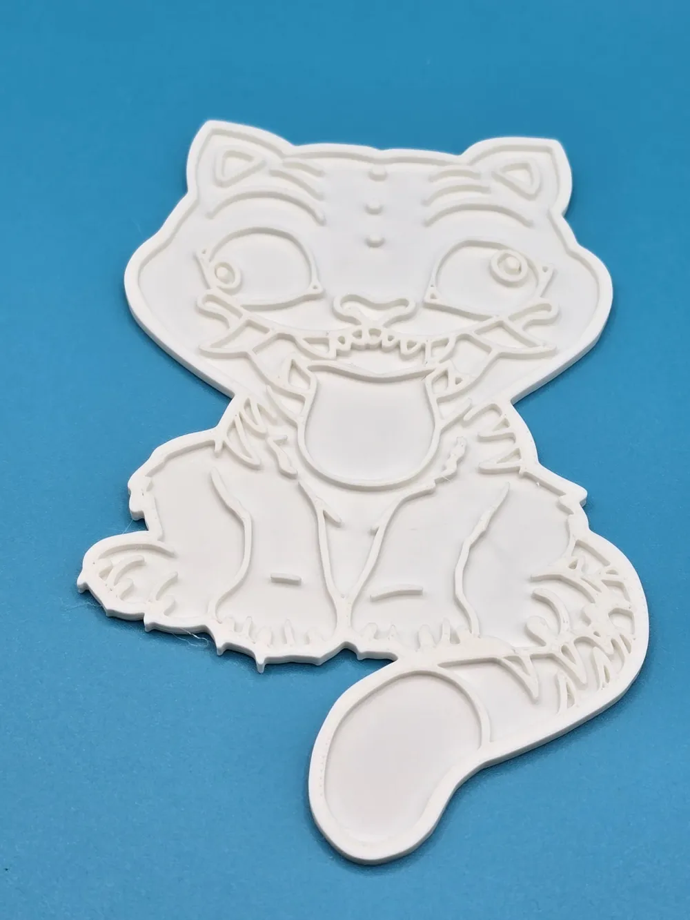 Crazy Derpy Tiger Kpop Demon Hunters Coloring by Merilno3D MakerWorld ...