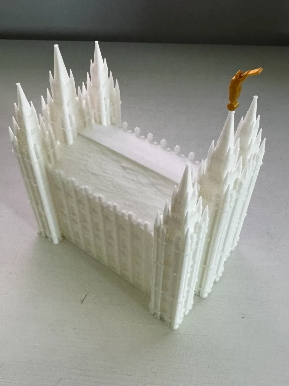 Salt Lake Temple with Moroni Topper - Free 3D Print Model - MakerWorld