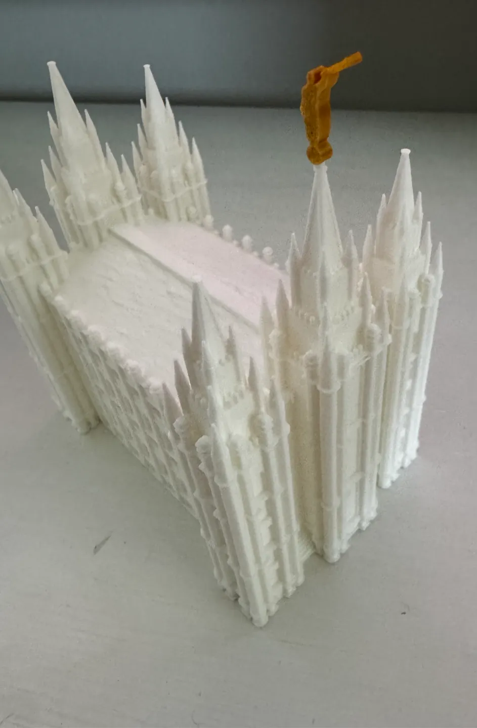 Salt Lake Temple with Moroni Topper - Free 3D Print Model - MakerWorld