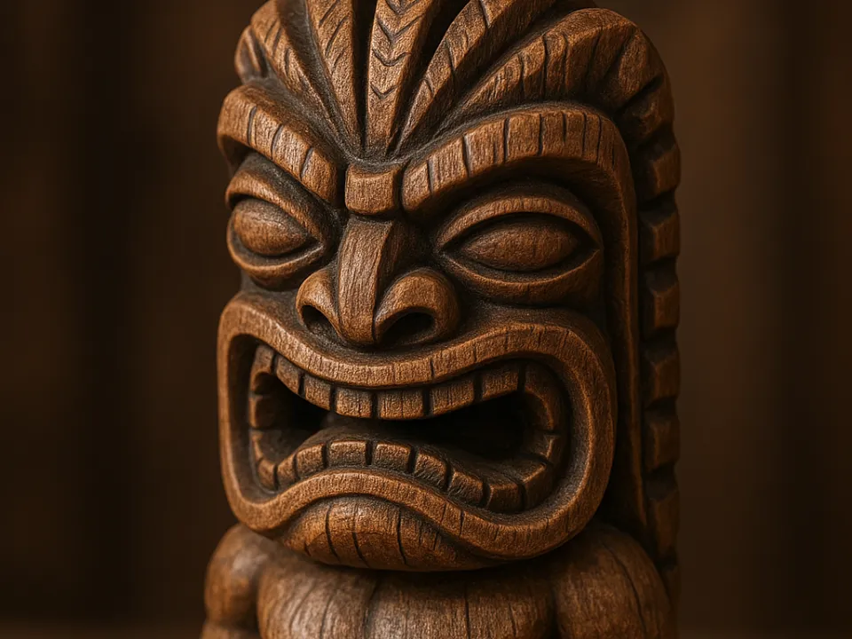 Tiki Figure by Ted's 3D Druck Welt MakerWorld: Download Free 3D Models