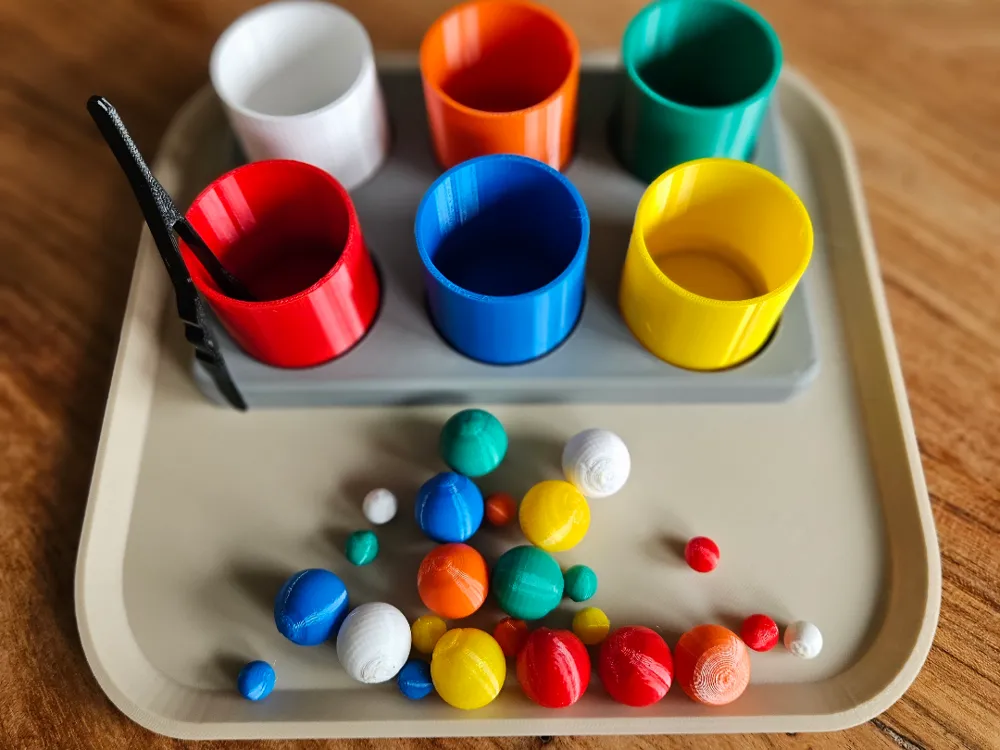 Montessori Color Sorting Game by FX CREATIVE MakerWorld: Download Free ...