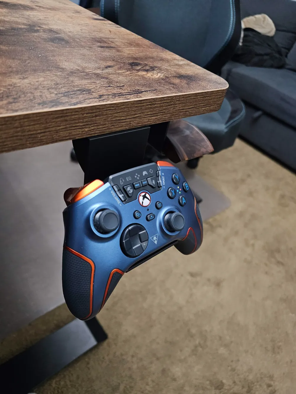 Under Desk Controller Holder by eier1188MakerWorld: Download Free 3D Models