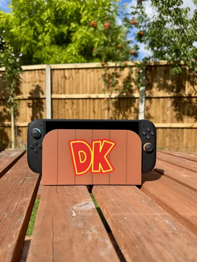Nintendo Switch 2 Donkey Kong dock facia / plate by Dave W MakerWorld ...