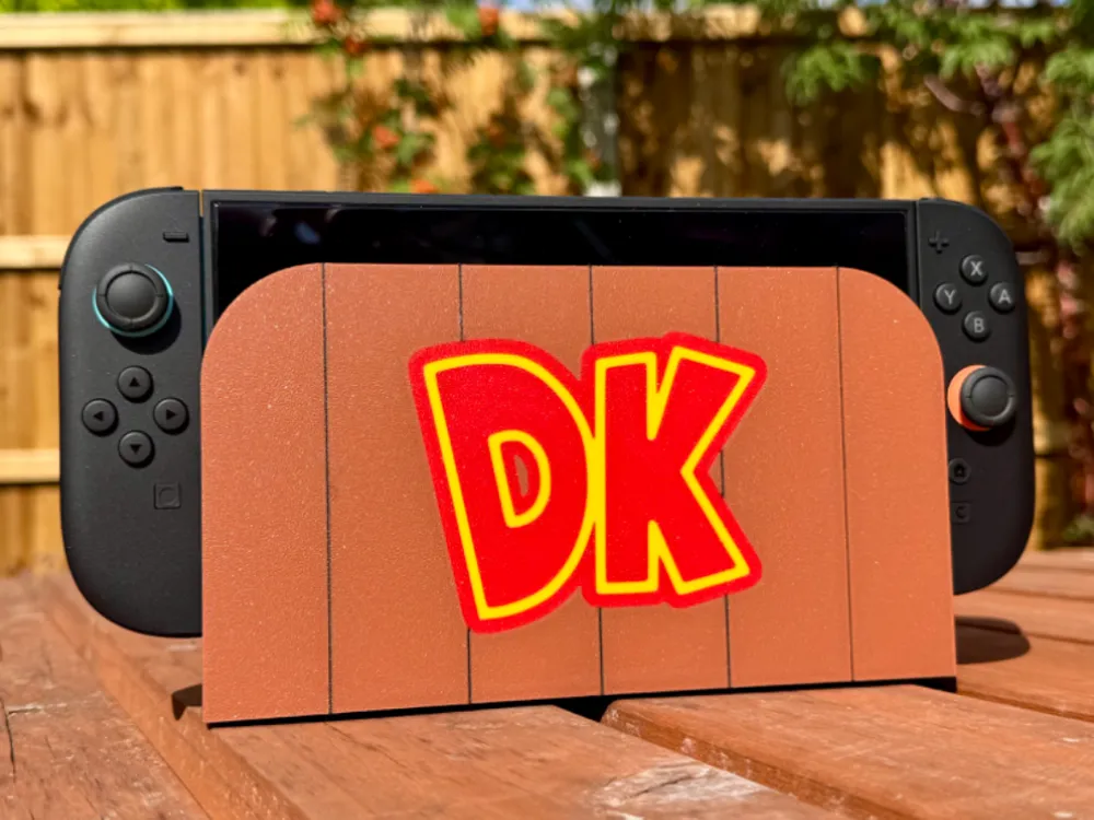 Nintendo Switch 2 Donkey Kong dock facia / plate by Dave W MakerWorld: Download Free 3D Models