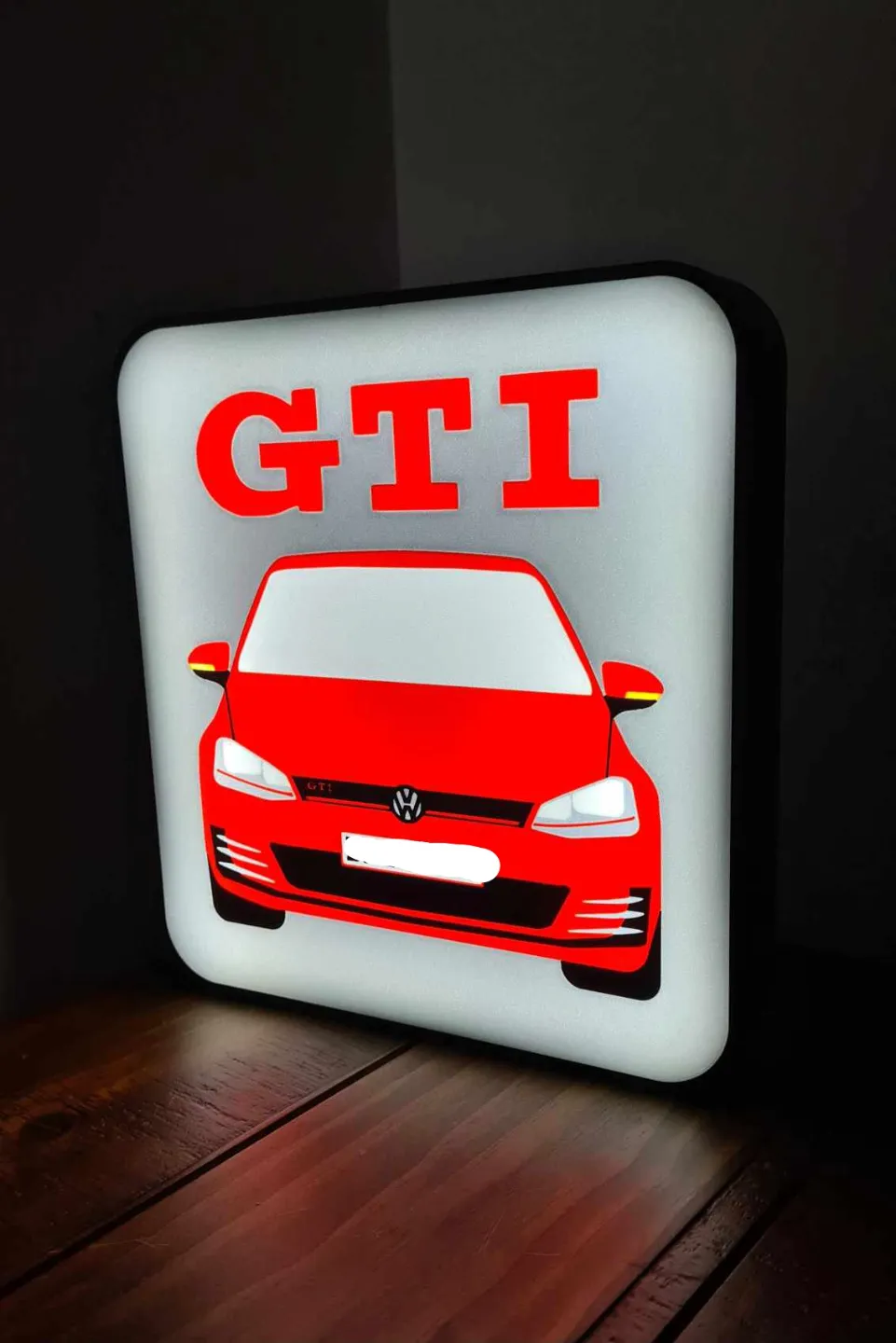 VW Golf GTI Lightbox by Mike_N - MakerWorld