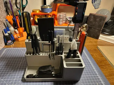 3d printing desk organizer / tool organizer by Inevitable Creations ...