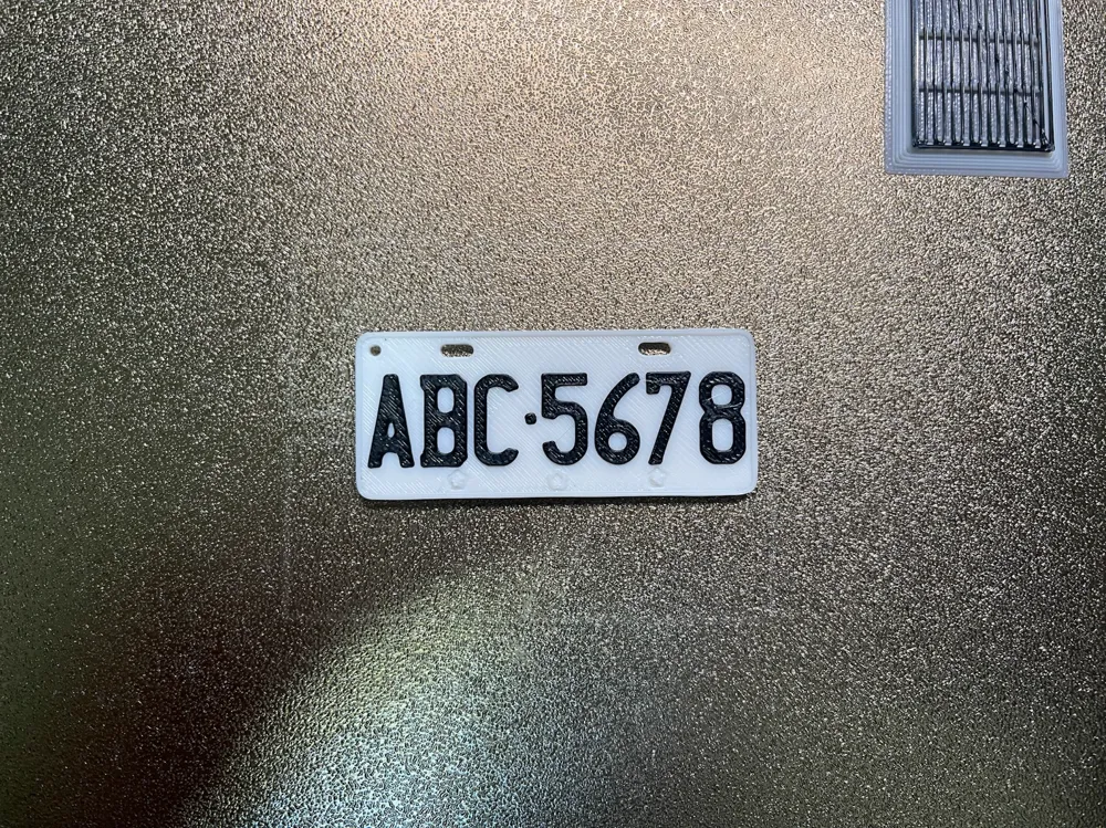 Taiwanese New License Plate Keychain Generator - Car License Plate ...