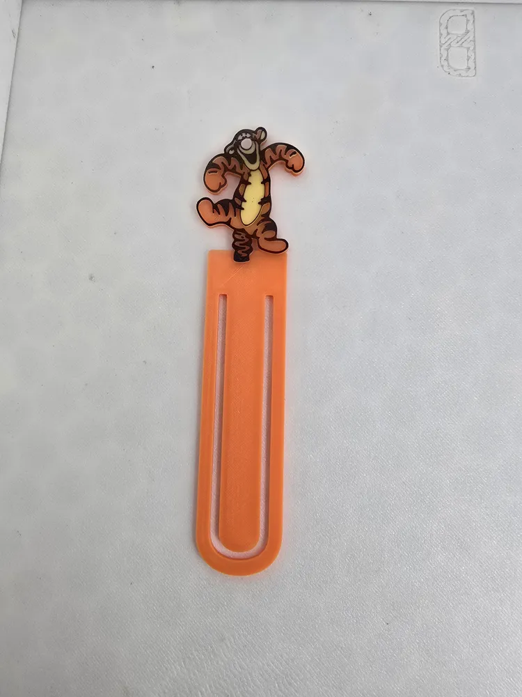 Tigger Bookmarks by dohara1985 MakerWorld: Download Free 3D Models