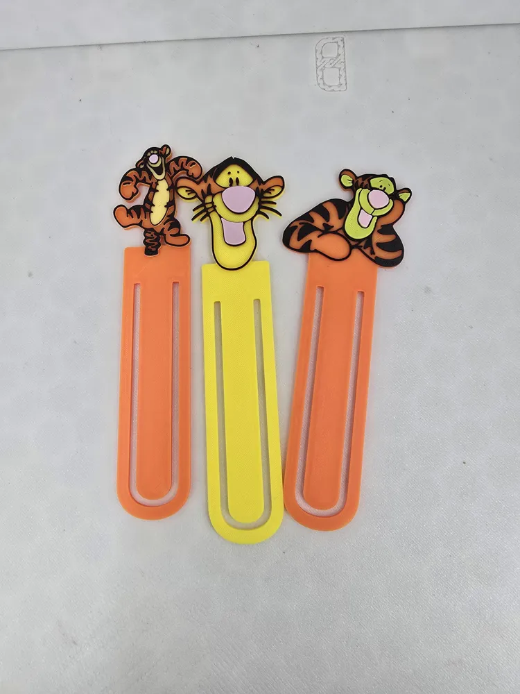 Tigger Bookmarks by dohara1985 MakerWorld: Download Free 3D Models