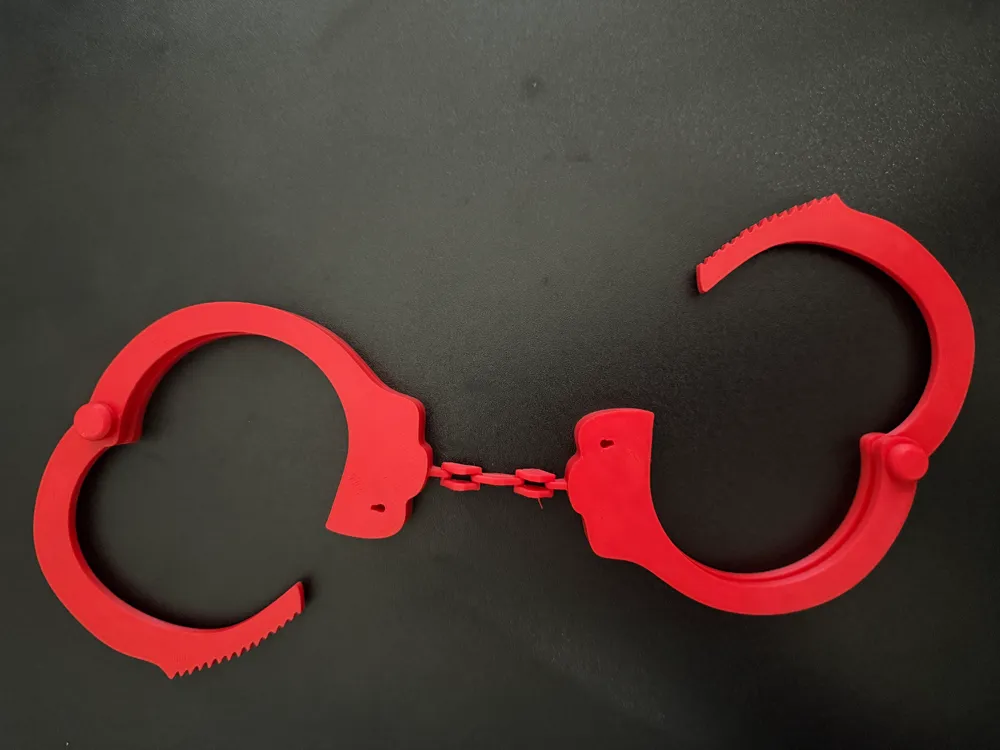 Handcuffs - Free 3D Print Model - MakerWorld