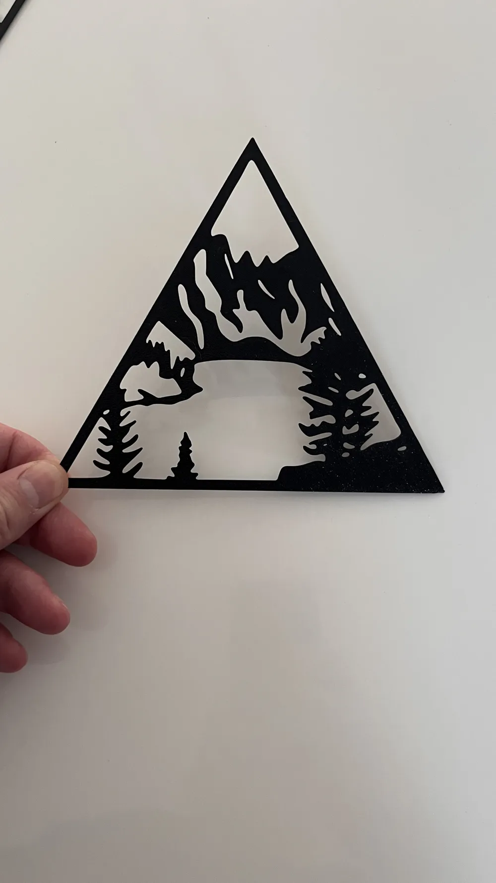 Wall Art - Mountain , tree and Sun ( 6 trays ) by Artist3d MakerWorld ...