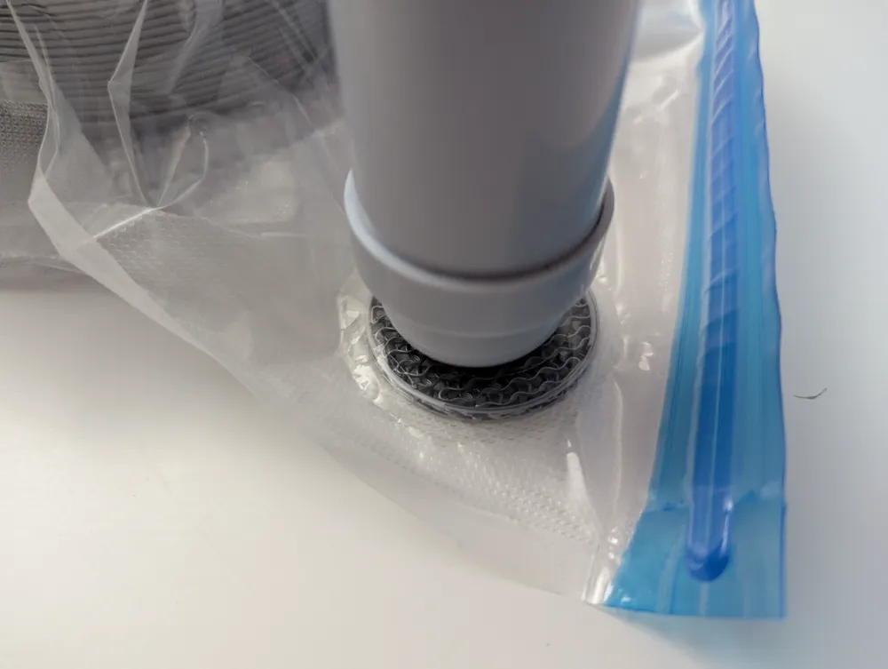 Smart suction ring for vacuum bag - Free 3D Print Model - MakerWorld