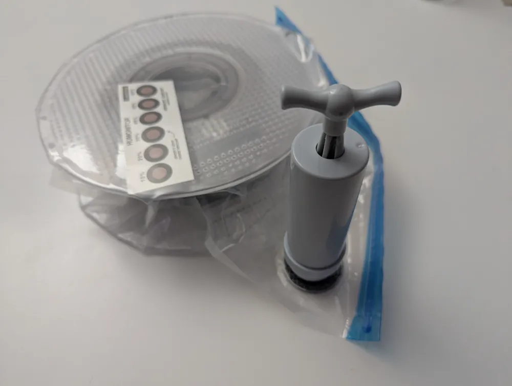 Smart suction ring for vacuum bag - Free 3D Print Model - MakerWorld