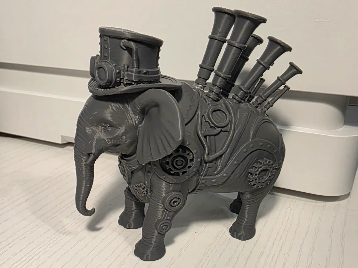 Steam Punk Elephant - Free 3D Print Model - MakerWorld