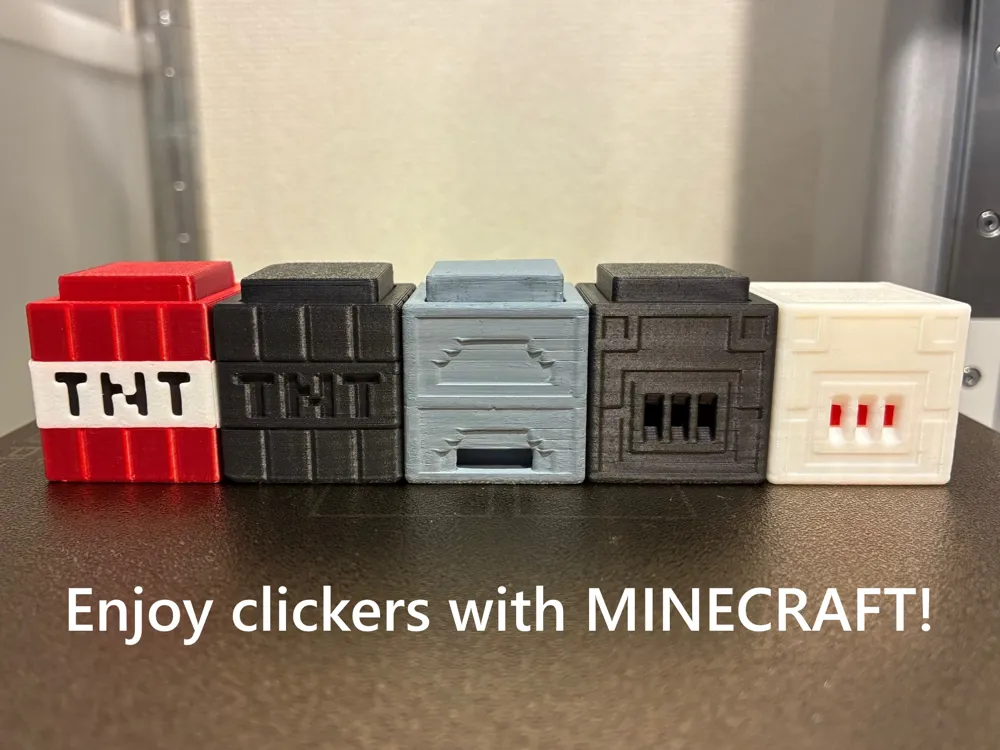 Minecraft Hochofen-Clicker (溶鉱炉) von enemyzero MakerWorld: Kostenlose ...