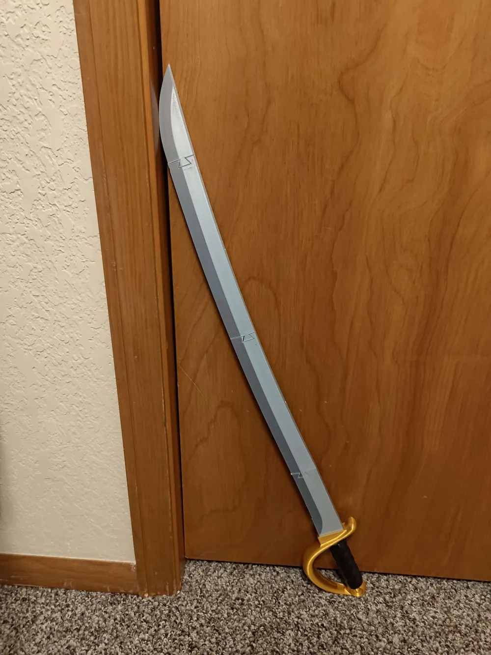 Pirate Sword (100% 3D-Printed with optional Glue) - Free 3D Print Model ...