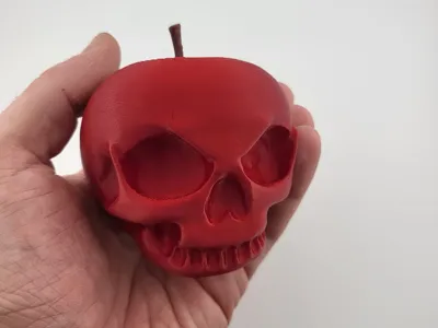 Poison apple skull snow white v3 by Mad_power - MakerWorld