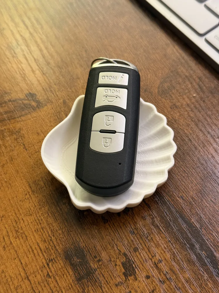 Shell Catch Tray / Trinket Dish – Small Organizer - Free 3D Print Model ...