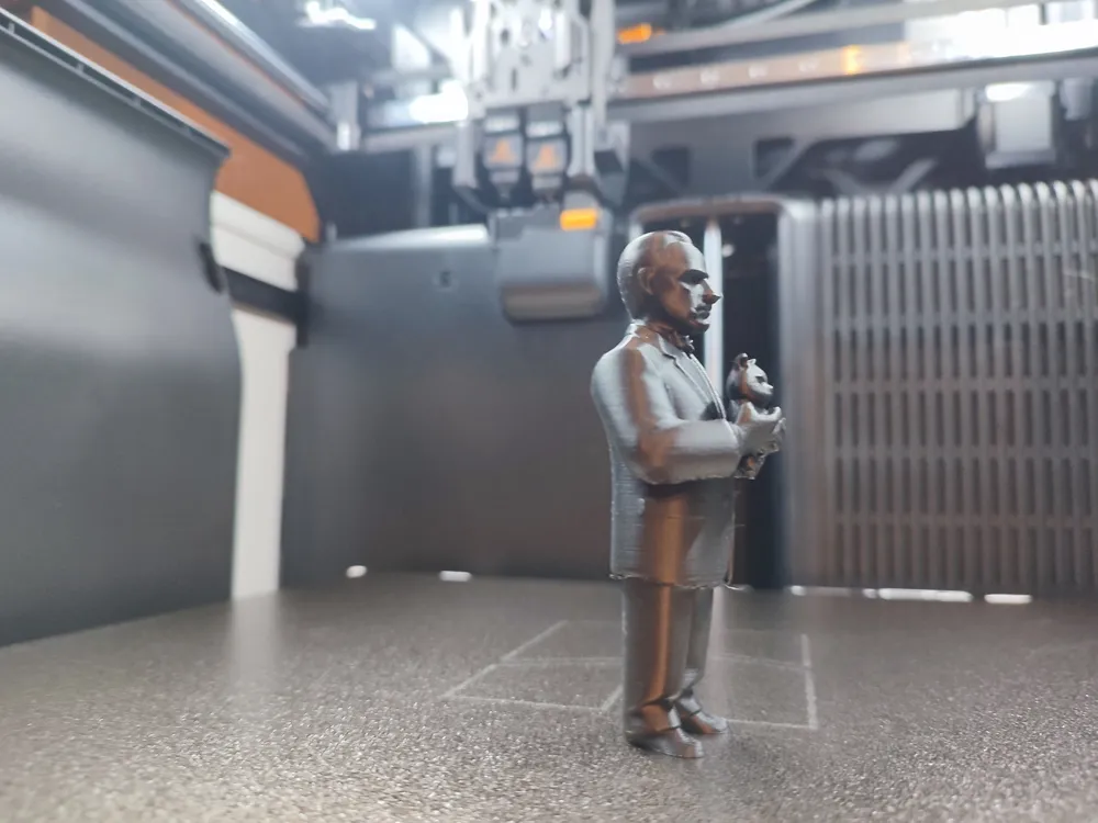 Godfather with Cat - Free 3D Print Model - MakerWorld