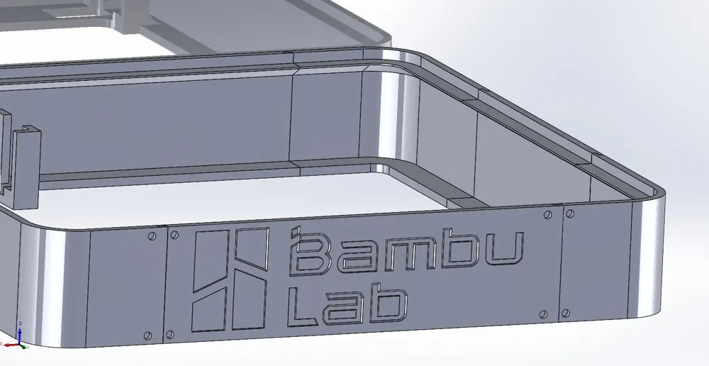 P1P/X1C/X1 Enclosure Riser 62mm to Fit Anycubic / Elegoo Air Purifier by AP Engineering - MakerWorld
