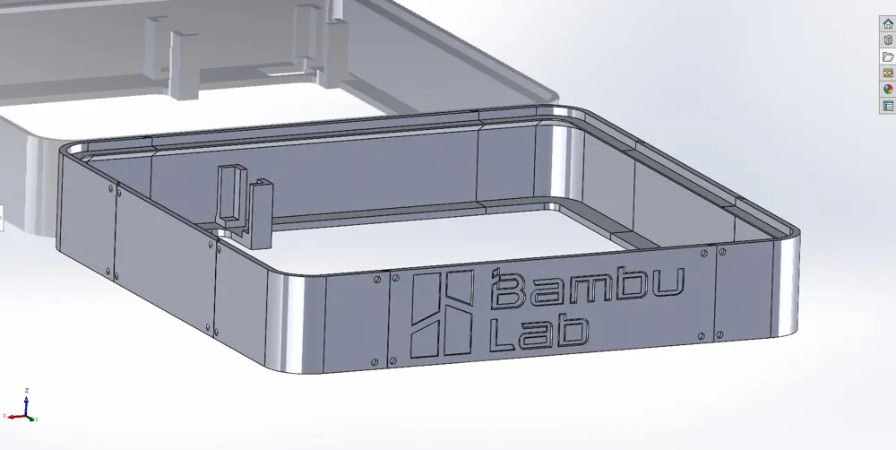 P1P/X1C/X1 Enclosure Riser 62mm to Fit Anycubic / Elegoo Air Purifier by AP Engineering - MakerWorld