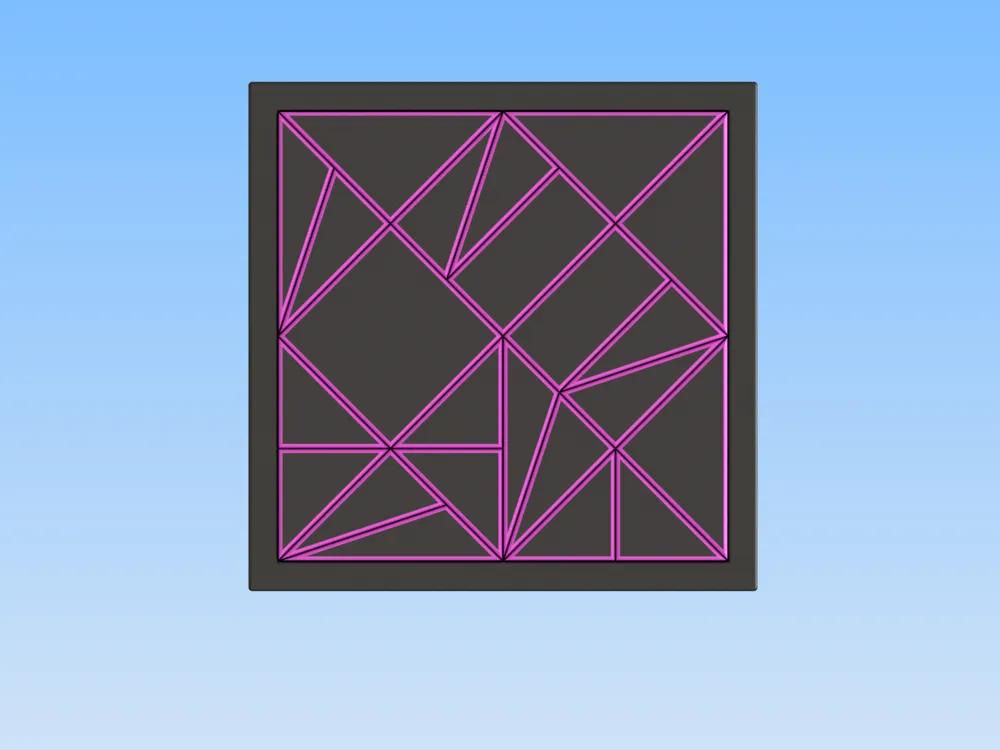 Geometric Puzzle by Robotobi - MakerWorld