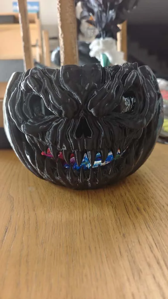 Giant Pumpkin Halloween terror fear candy by CanariasPrinter3D ...