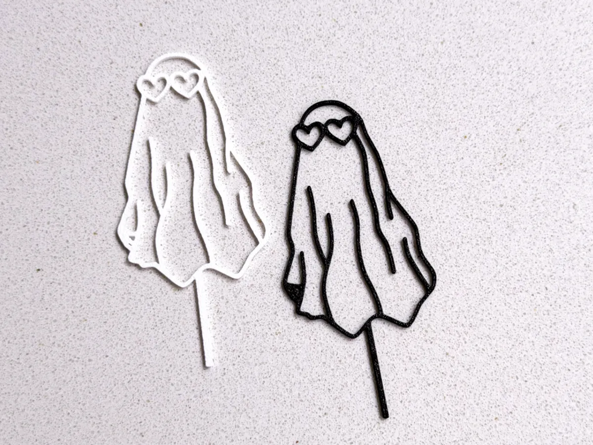 Ghost – HalloweenSet – Motif for BloomFrame - Free 3D Print Model ...