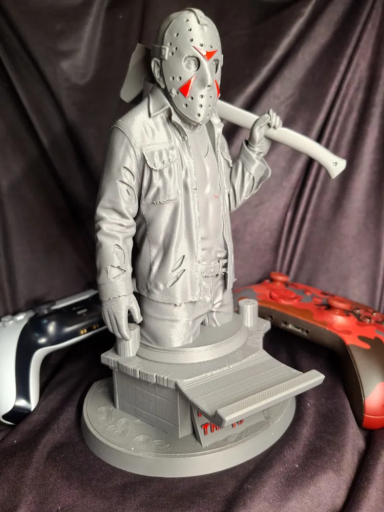 Jason Voorhees Controller Holder PS5 & Xbox Stand - Free 3D Print Model ...