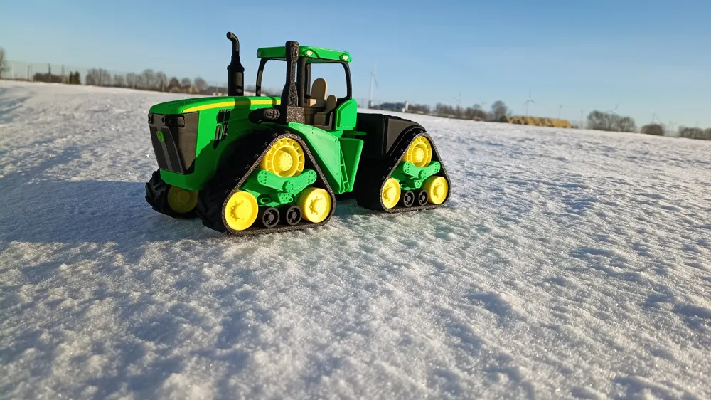 John Deere 9RX 620 Tractor - Free 3D Print Model - MakerWorld