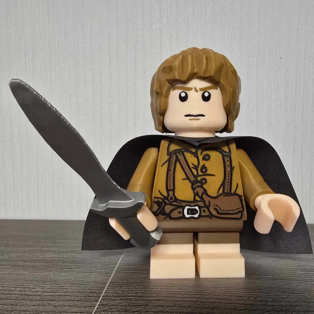 Big Brick * Samwise (the Hobbit) * LOTR * 500% by cBoLsmUiEc - MakerWorld