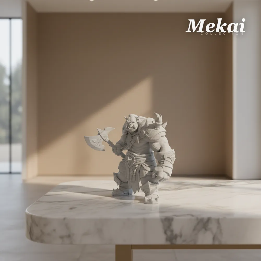 D&D Collection – Warrior Orc | Fantasy Miniature - Free 3D Print Model ...