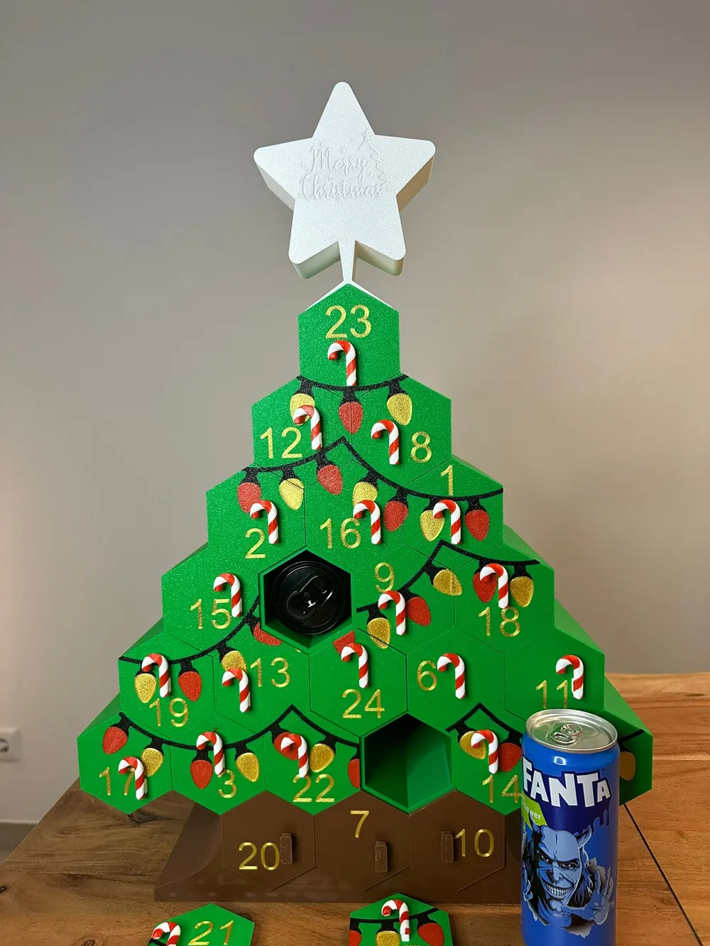 Can Advent Calendar - Free 3D Print Model - MakerWorld