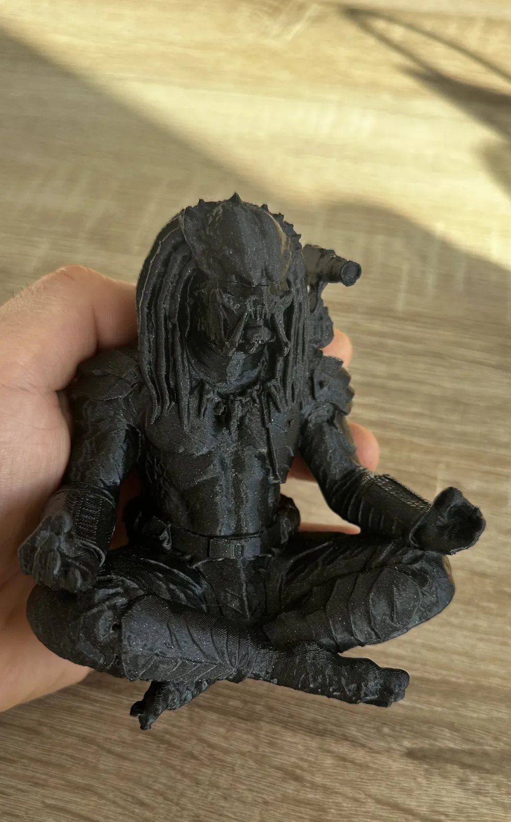 Meditating Predator - Free 3D Print Model - MakerWorld